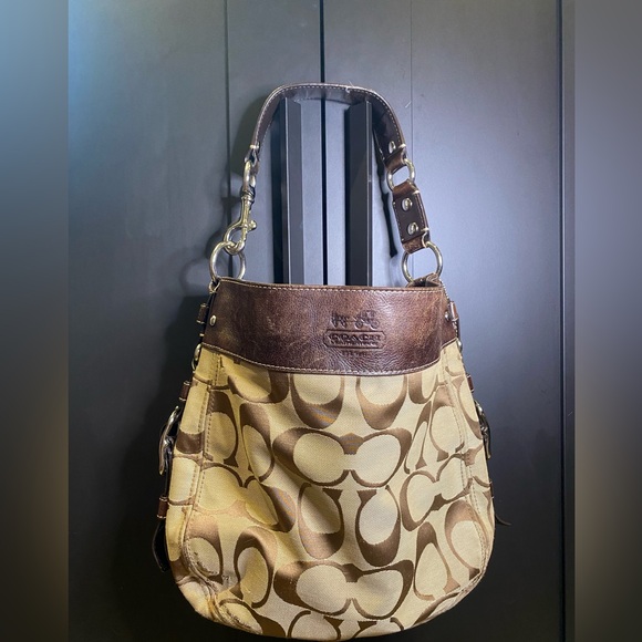 Coach | Bags | Coach Zoe Signature Hobo Bag | Poshmark